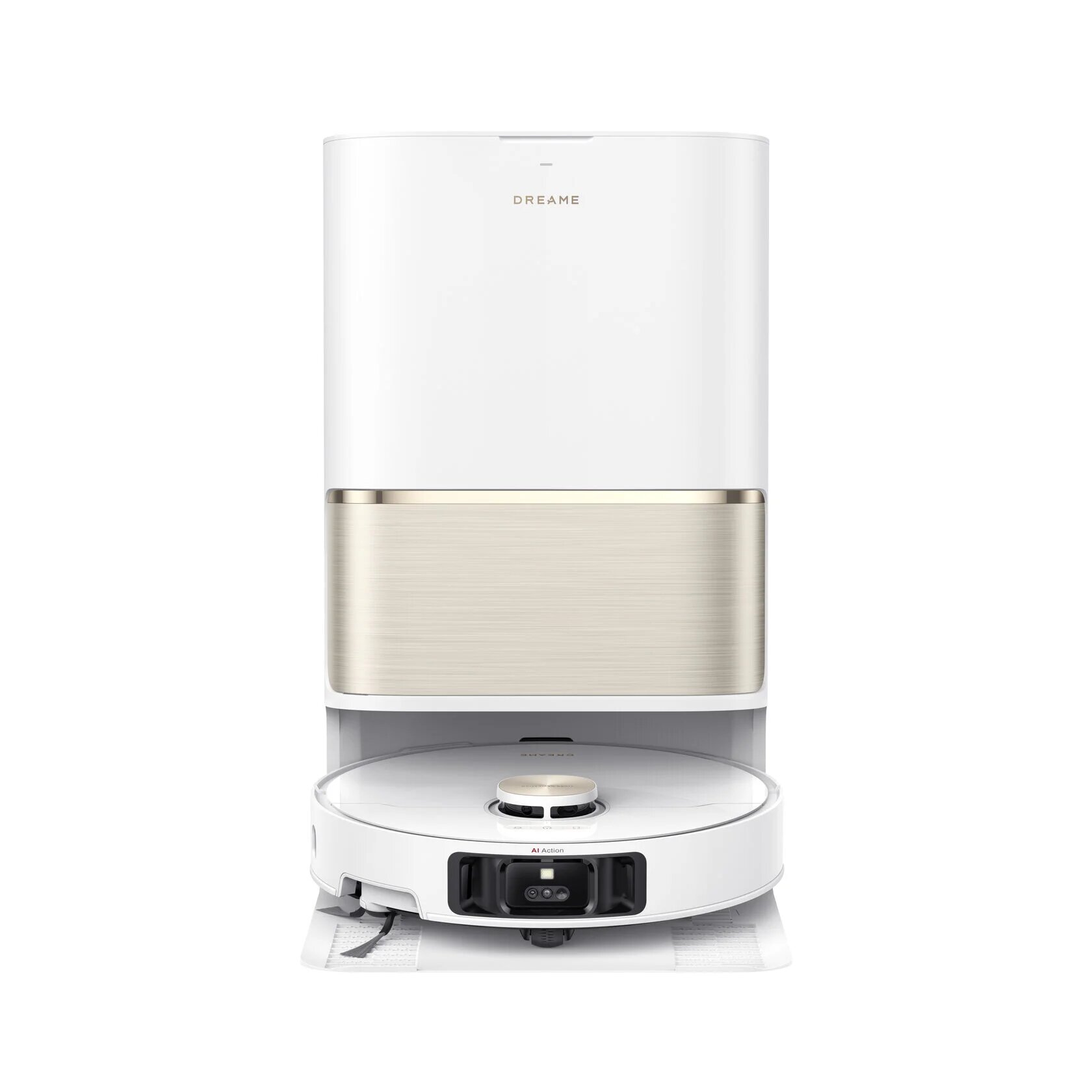 Робот-пылесос Dreame "L50 Ultra", белый, управление со смартфона, 210 мин, 6400, 14.4 Вт