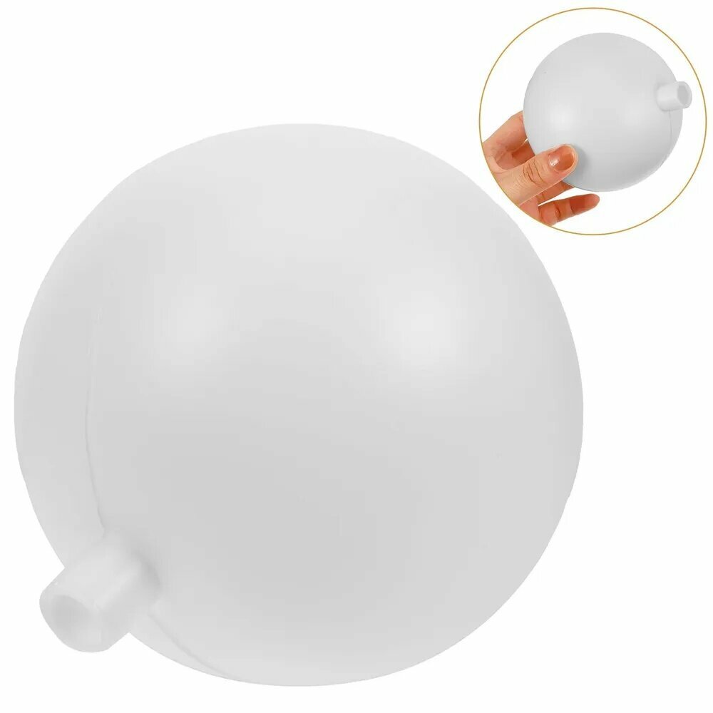 Белый пластиковый шарообразный абажур диаметром 60 мм для люстр и подвесных светильников