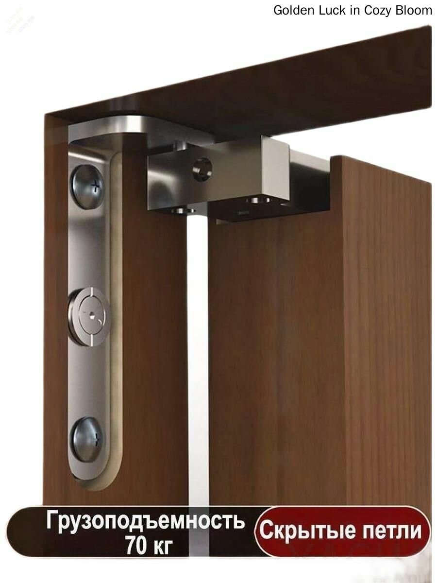 Комплект скрытых петель врезных (скрытого монтажа) универсальных для межкомнатных дверей Материал из цинкового сплава YAGUA-service