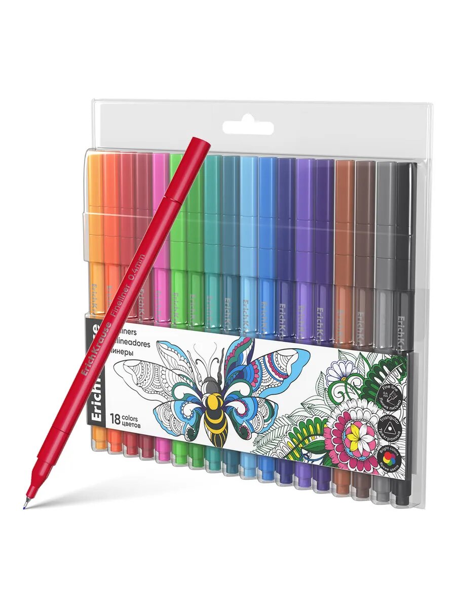 Линеры Art Spirit 18 цветов