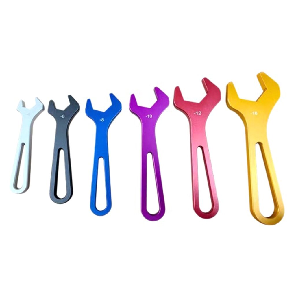 Прочный алюминиевый трубный ключ 6 шт, ручной инструмент для ремонта автомобилей