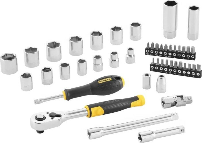 Набор головок 3/8" STANLEY STMT82829-1 45 предметов