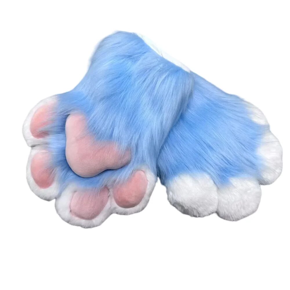 Wow chan Kig Furry Fursuit Paw Полиэстер C6