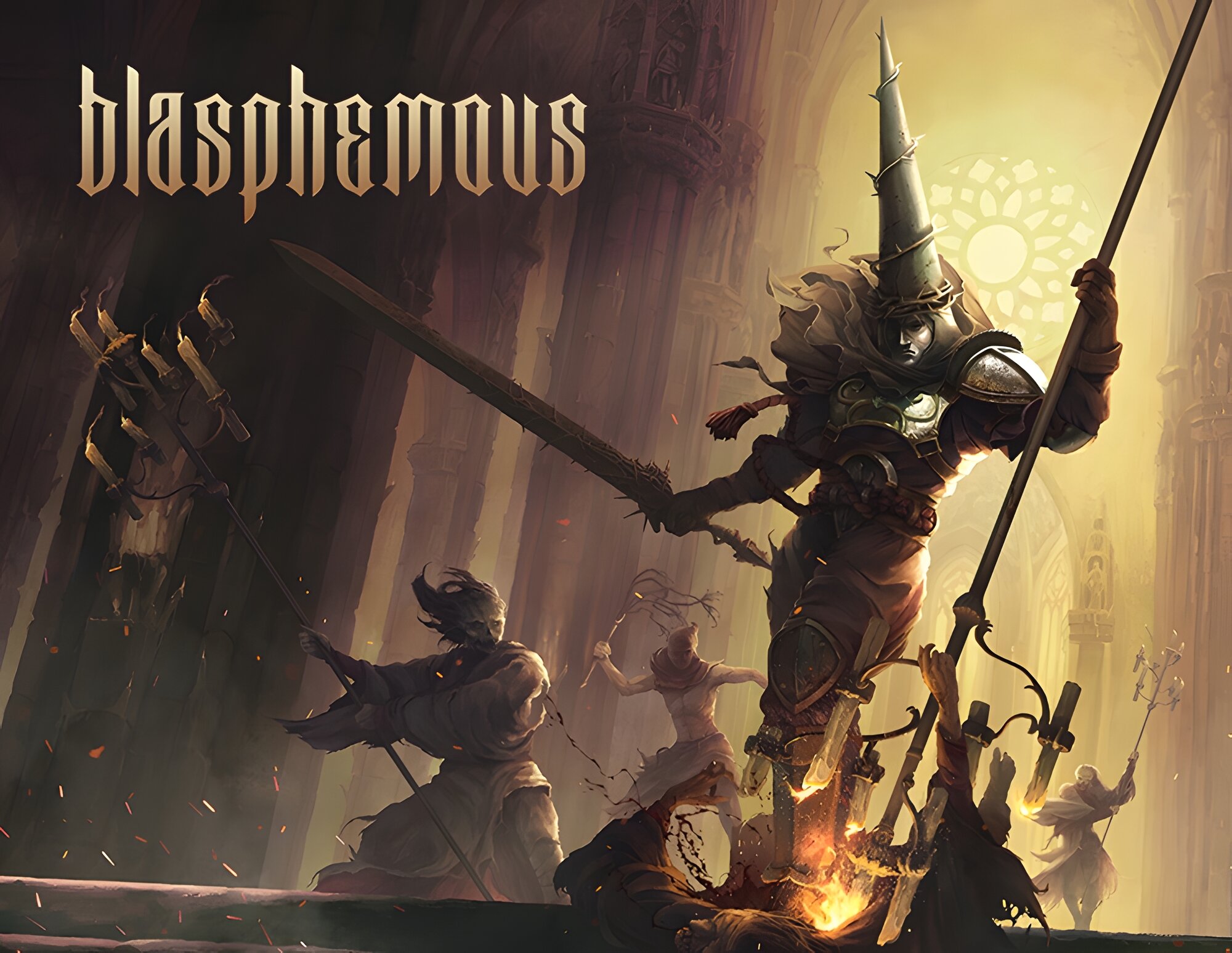 Blasphemous, Team 17 Software, цифровая версия, Steam (Для платформы PC)