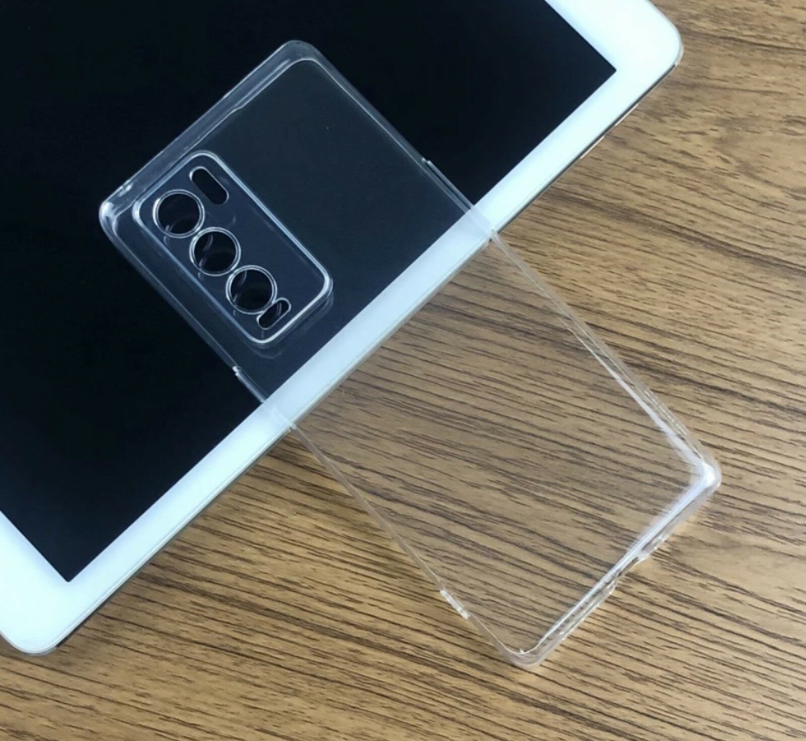 Чехол-бампер MyPads Tocco для realme GT Master Explorer Edition прозрачный силиконовый тонкий