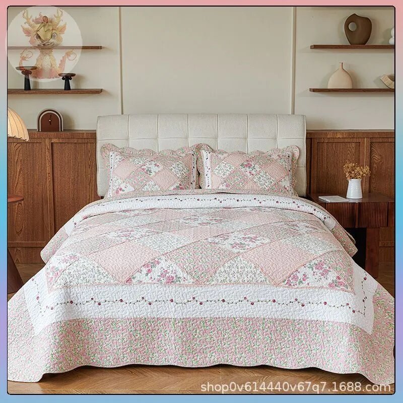 Покрывало Patchwork, Хлопок 250х230 см Стеганое Евро