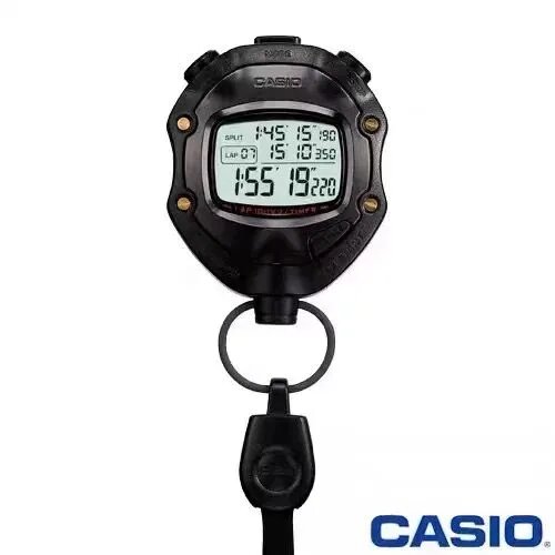 Секундомер Casio HS-80TW с памятью, будильником и таймером