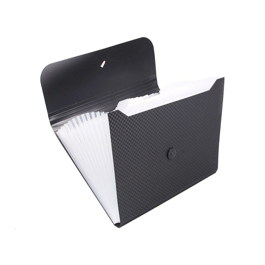 Расширяемый органайзер для документов с 13 карманами, Прозрачный