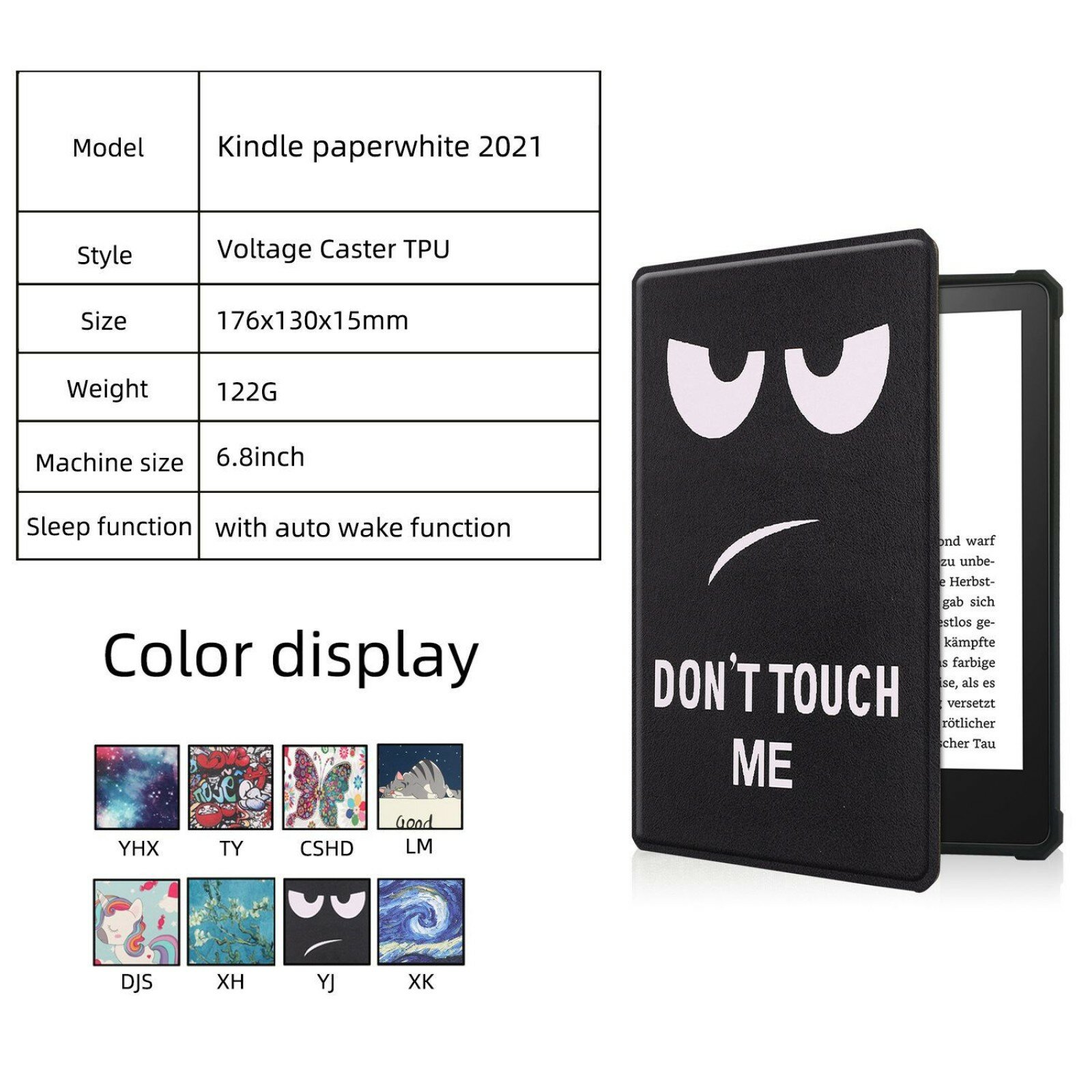 Чехол-книжка MyPads для Amazon Kindle PaperWhite 5 с принтом Звездная ночь