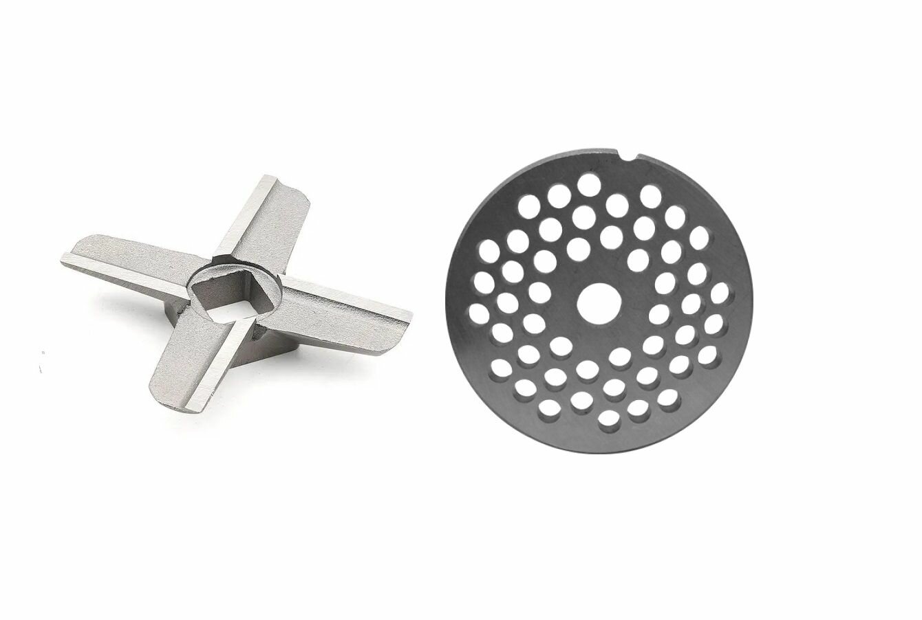 Набор нож+решетка для Zelmer №8 под Односторонний нож