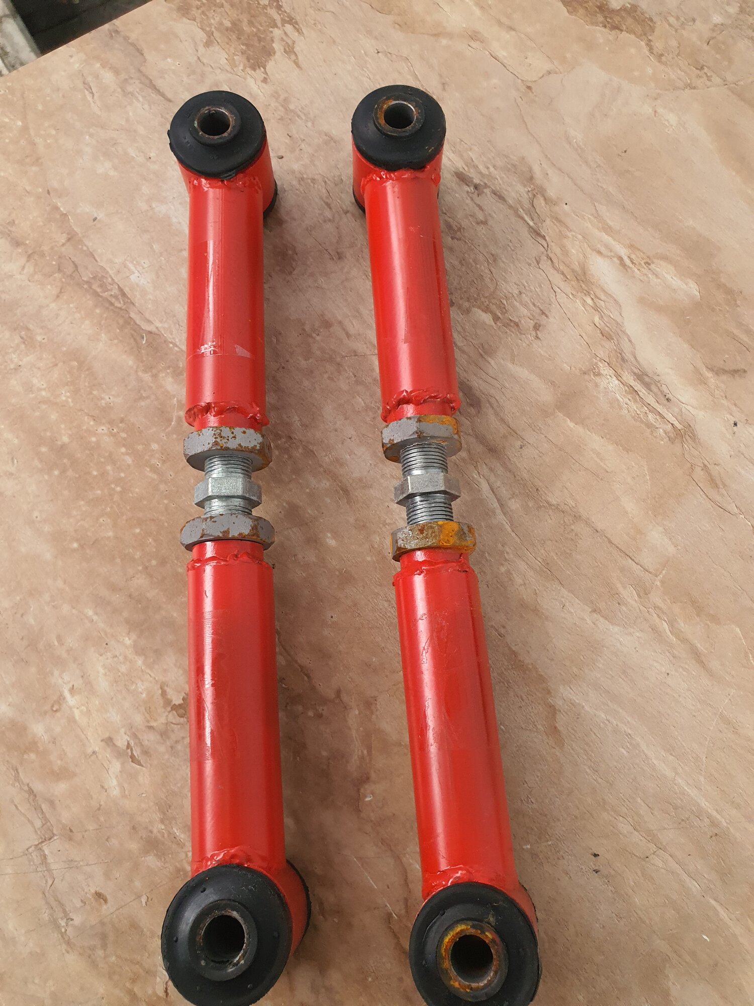 Тяги Задние Короткие Реактивные Разборные с Саленблоком 2109 Ваз Классика 2101-2107 Нива 2121 213 214 2131 Шевроле Урбан и тд. Пара 2 Штуки.