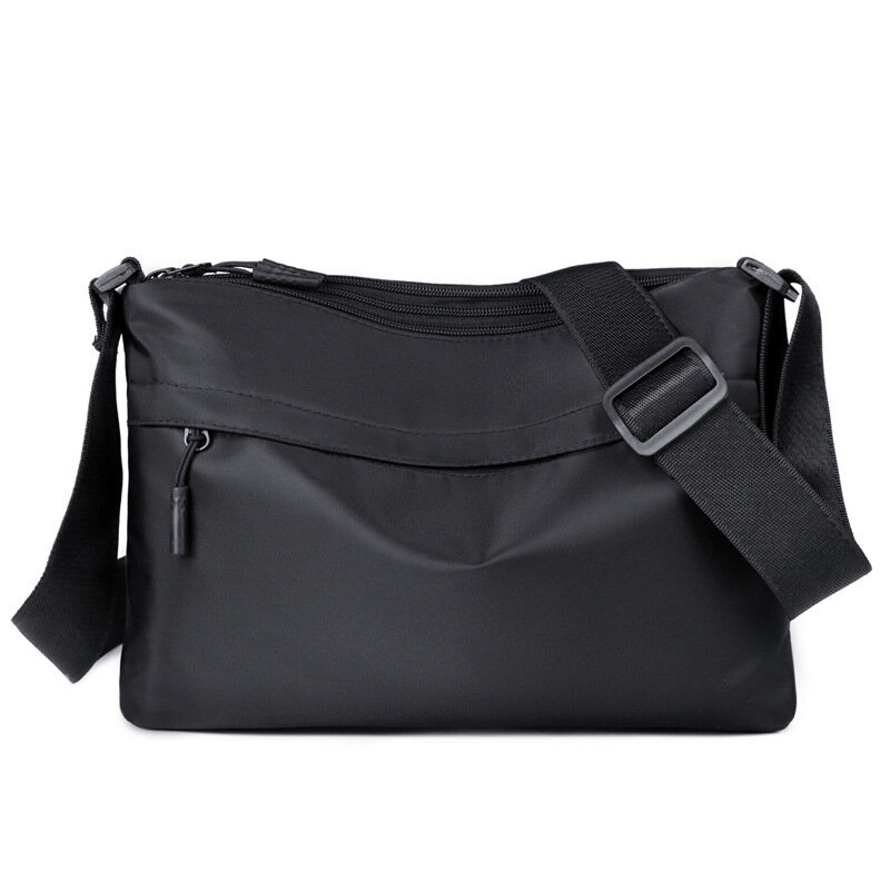 Мужская сумка-кроссбоди для путешествий, простая и стильная наплечная сумка, большая вместимость, водонепроницаемая, повседневная спортивная дорожная сумка небольшого размера.
