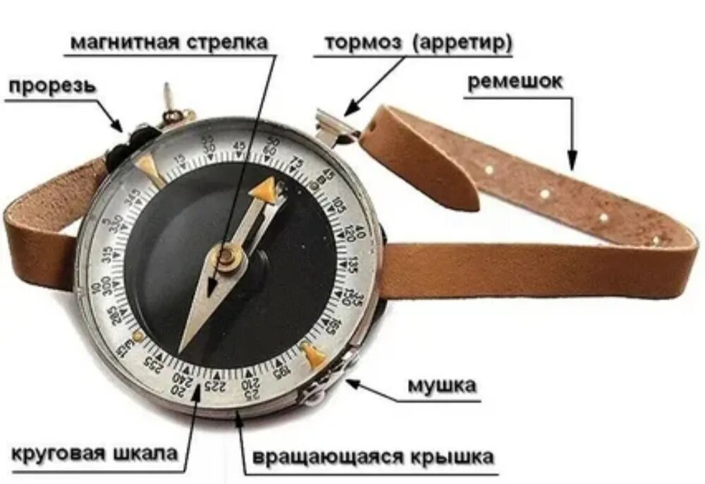 Компас Адрианова военный — фото 1