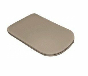 Сиденье с крышкой для унитаза Kerasan Tribeca 519181 коричневый, микролифт