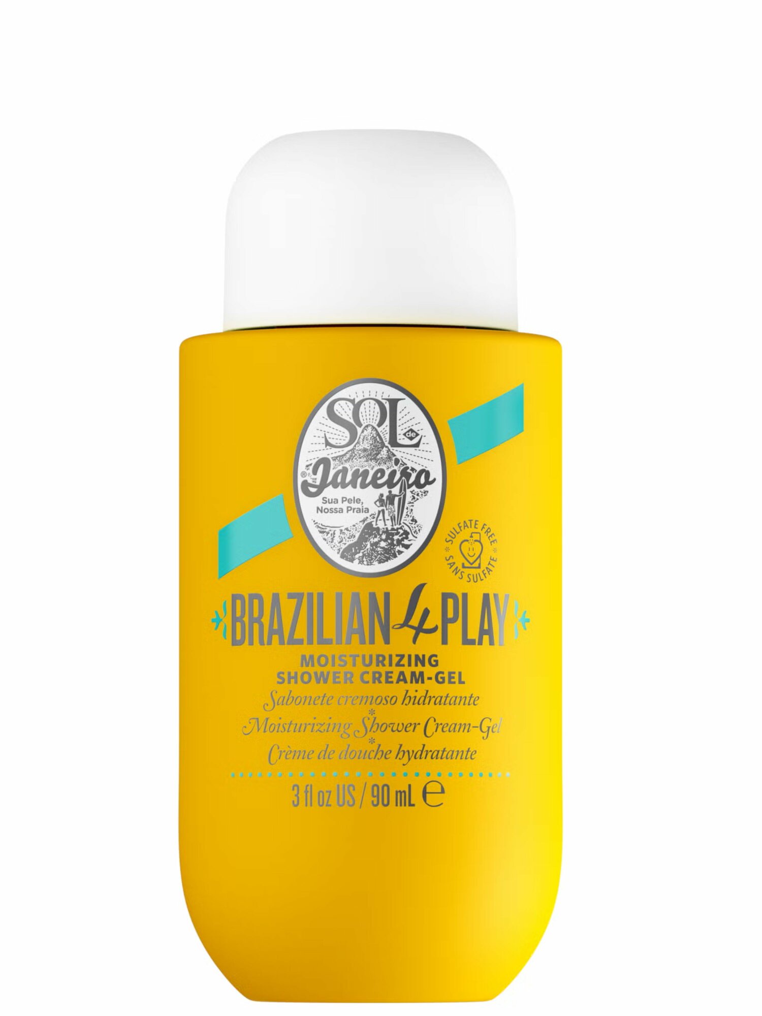 SOL DE JANEIRO Крем-гель для душа Brazilian Play Moisturizing Shower Cream-Gel (90 мл)