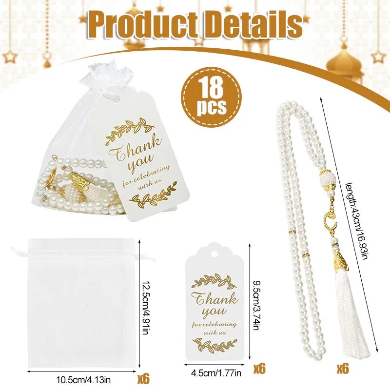 Мусульманские молитвенные бусины Тасбих ZQNYCY