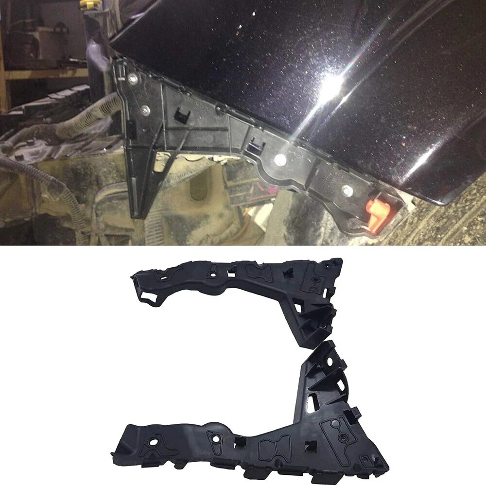 Кронштейн переднего бампера автомобиля, 2 шт, для Opel Astra H 2004-2010, OE 24460283+24460284, высокопрочный АБС-пластик, идеальная совместимость