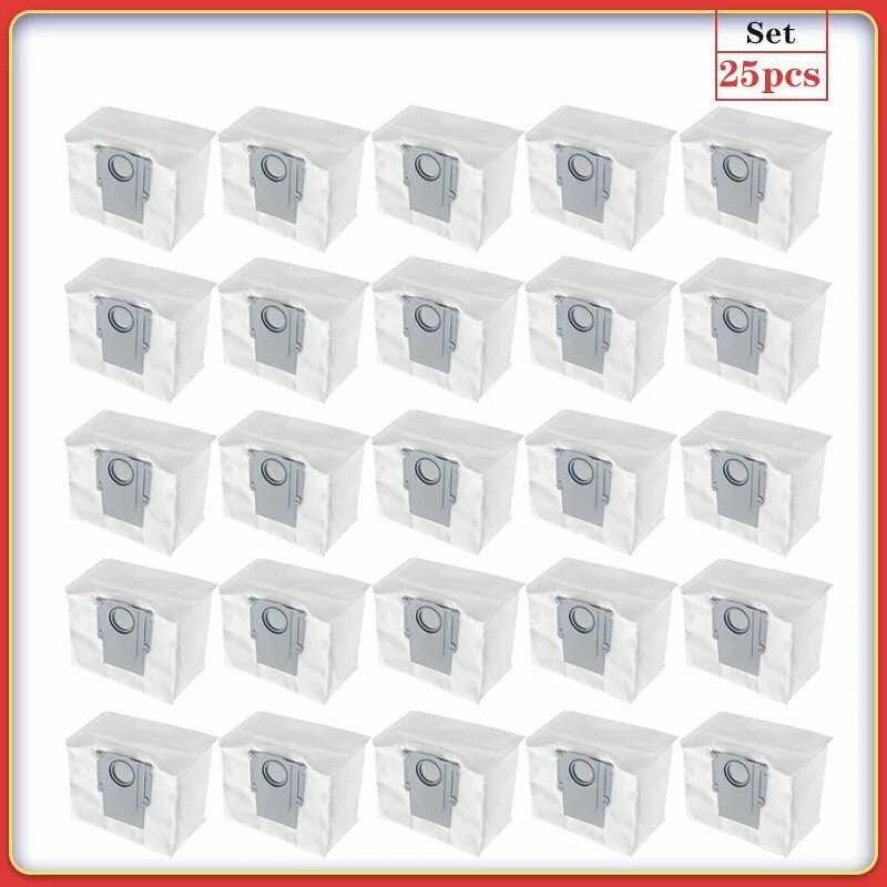 Roborock S8 Pro Ultra / S7 Maxv Ultra / Q7 Max+ / S8+ пылесборники 25pcs