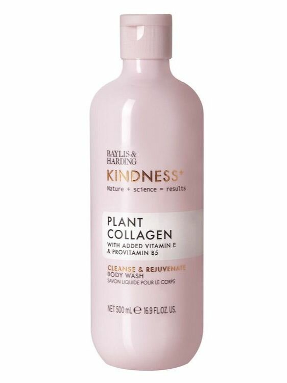Baylis & Harding, Kindness+ Plant Collagen Rejuvenate, Гель для душа, 500 мл