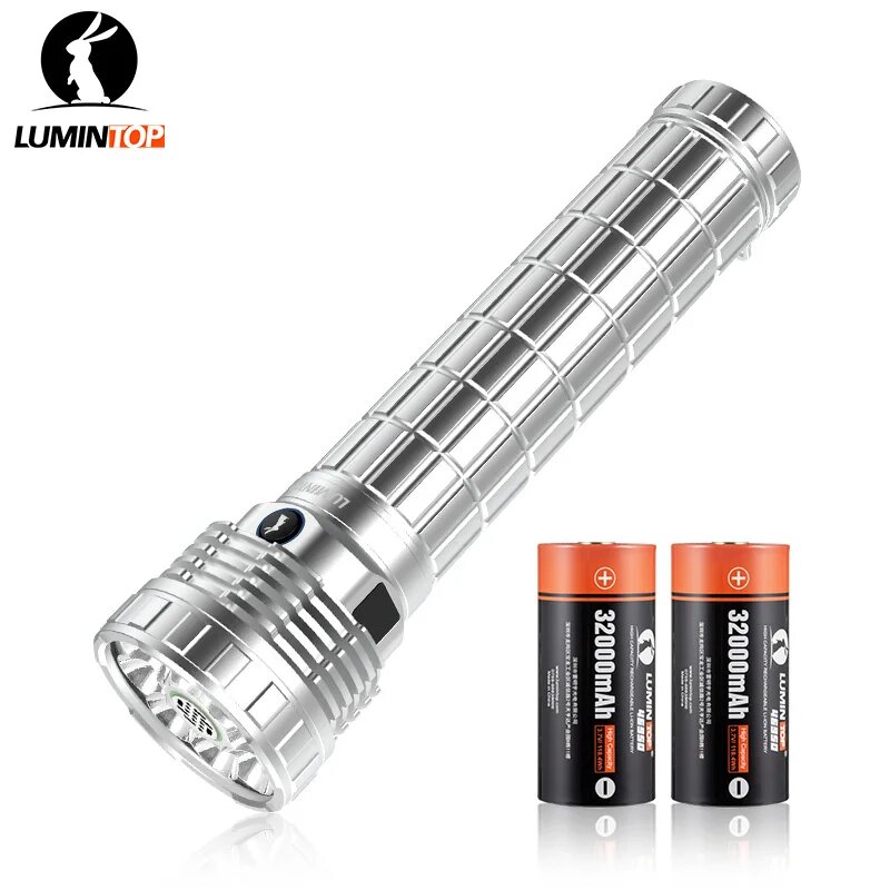 Lumintop MACH V3.0, серебристый фонарик 2*46950