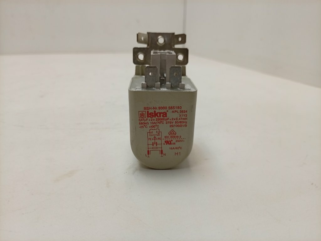 WLK24271OE/04 кт30 Сетевой фильтр для стиральных машин Siemens Bosch 181928 б/у