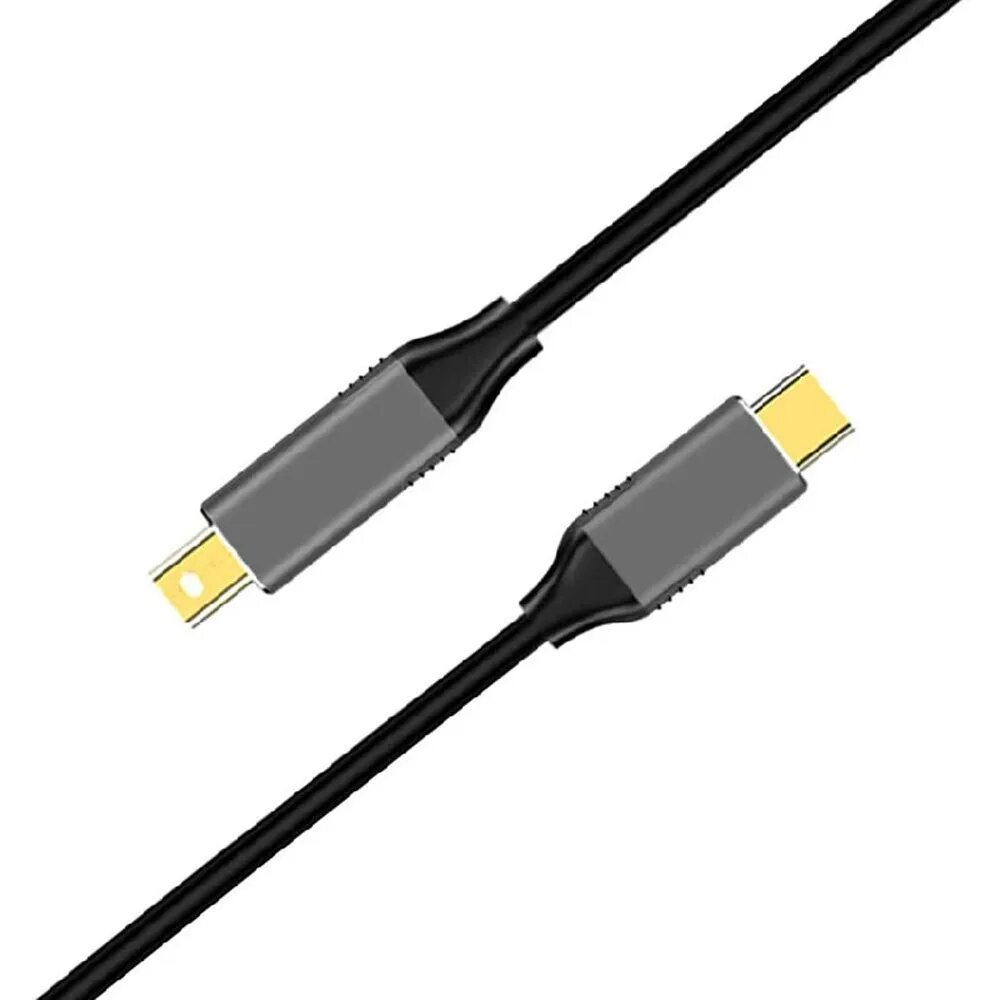Кабель USB-C - Mini DisplayPort, 4K/60 Гц, 1.8 м, черный