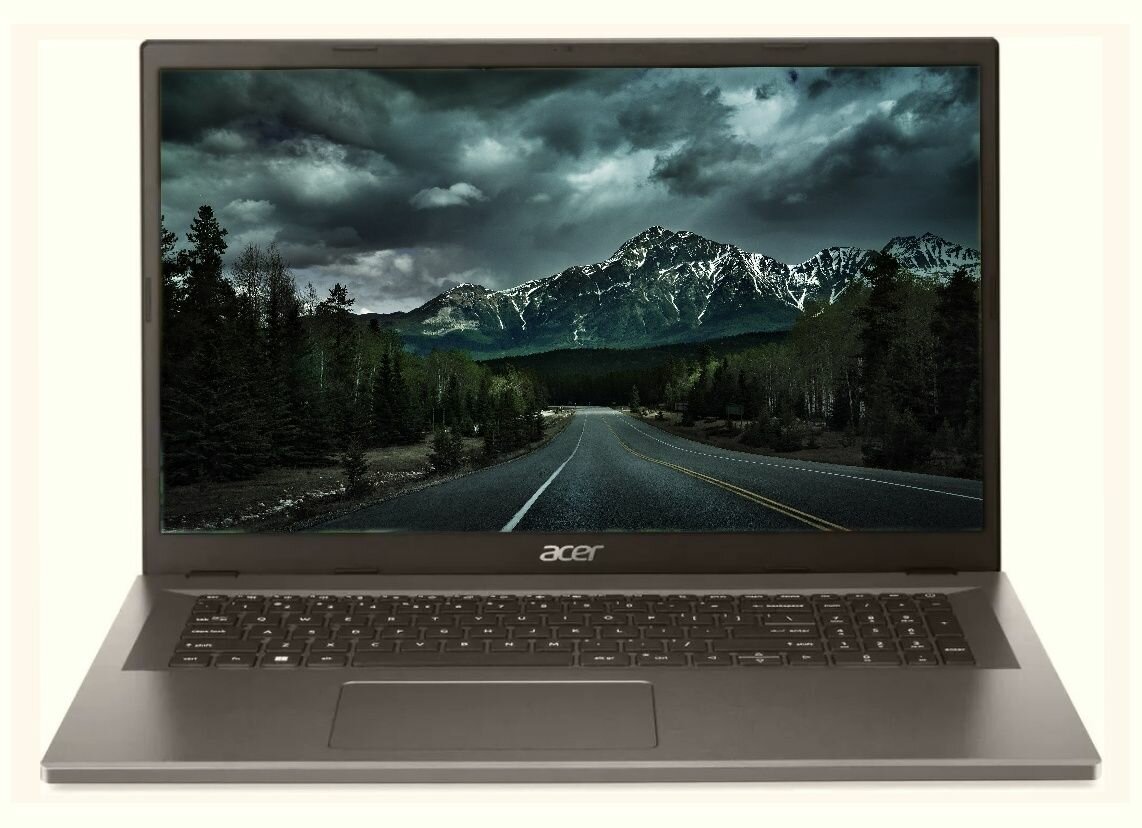Ноутбук Acer Intel N-Series 3,1ГГц 4 ядер. 17' 1920x1080 Intel UHD Graphics Xe 24EUs Windows 11 Pro Русская раскладка