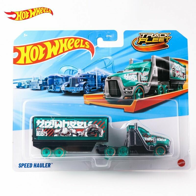 Hot Wheels 1:64 литой автомобиль с трейлером