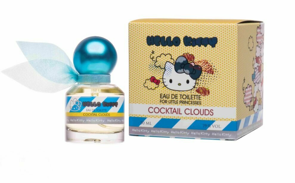 Туалетная вода Hello Kitty COCTAIL CLOUDS 30ml (аромат Esc Pasific Paradise) для женщин
