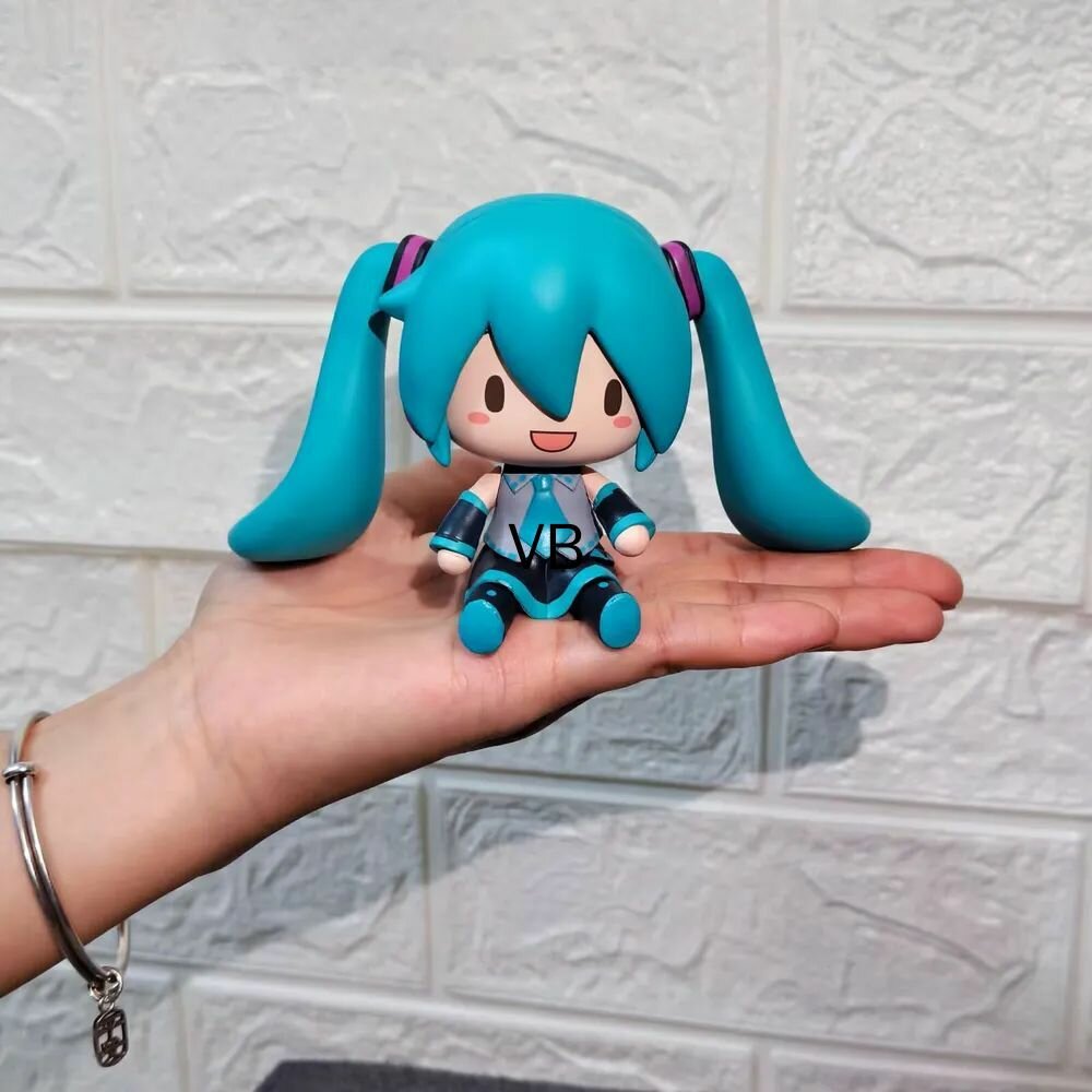 Aниме фигурка Мику Хацунэ FuFu / Hatsune Miku 8cm