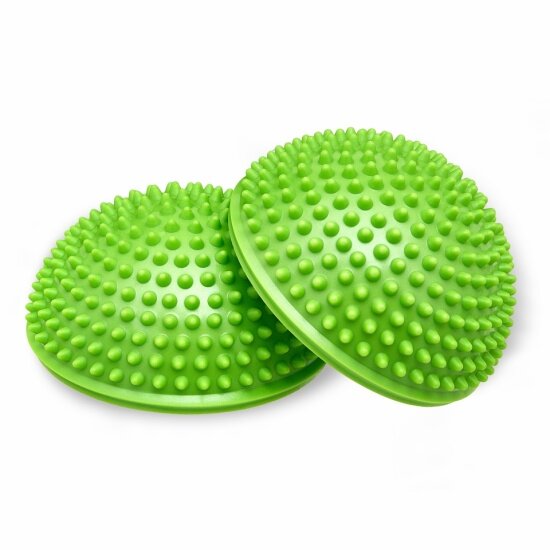 Полусфера Original Fit.tools массажно-балансировочная (набор 2 шт), зеленый
