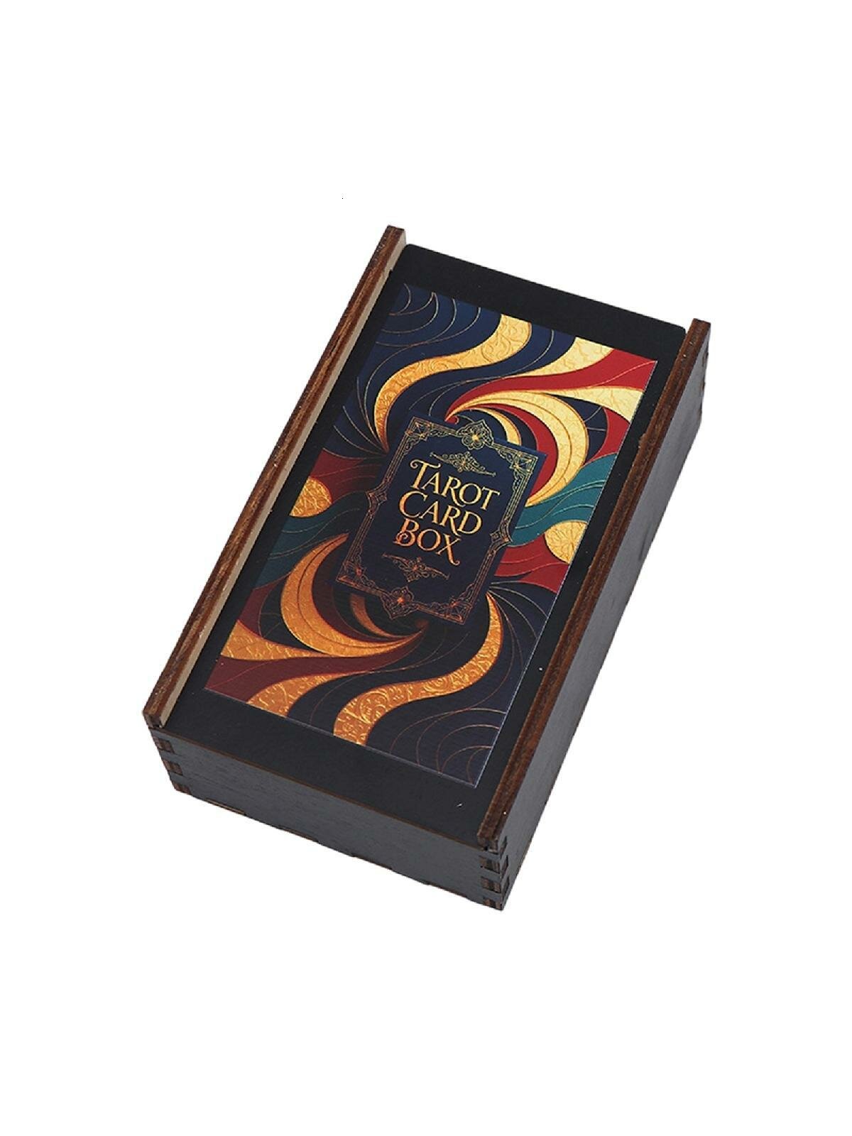 Банка Для Хранения Карт Таро Органайзеры для Карт Таро Футляр Для Карт Пустой Ящик Для Хранения Игровых Карт