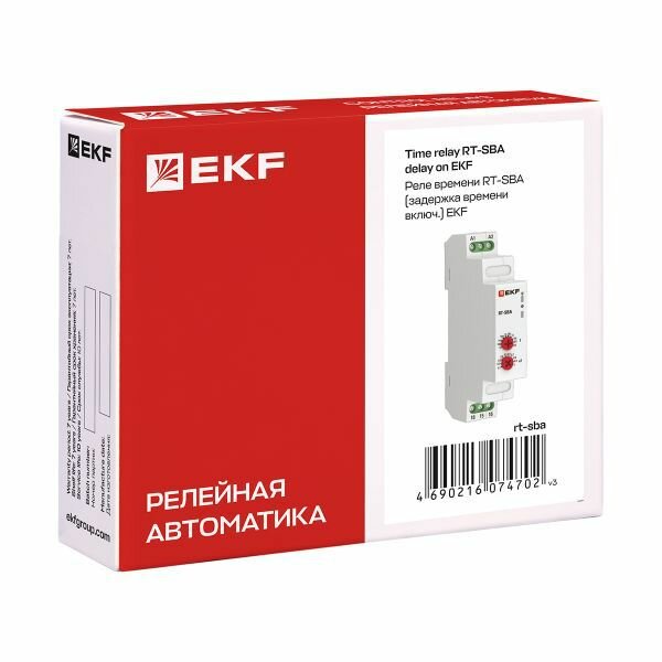 Реле времени RT-SBA EKF rt-sba — фото 1