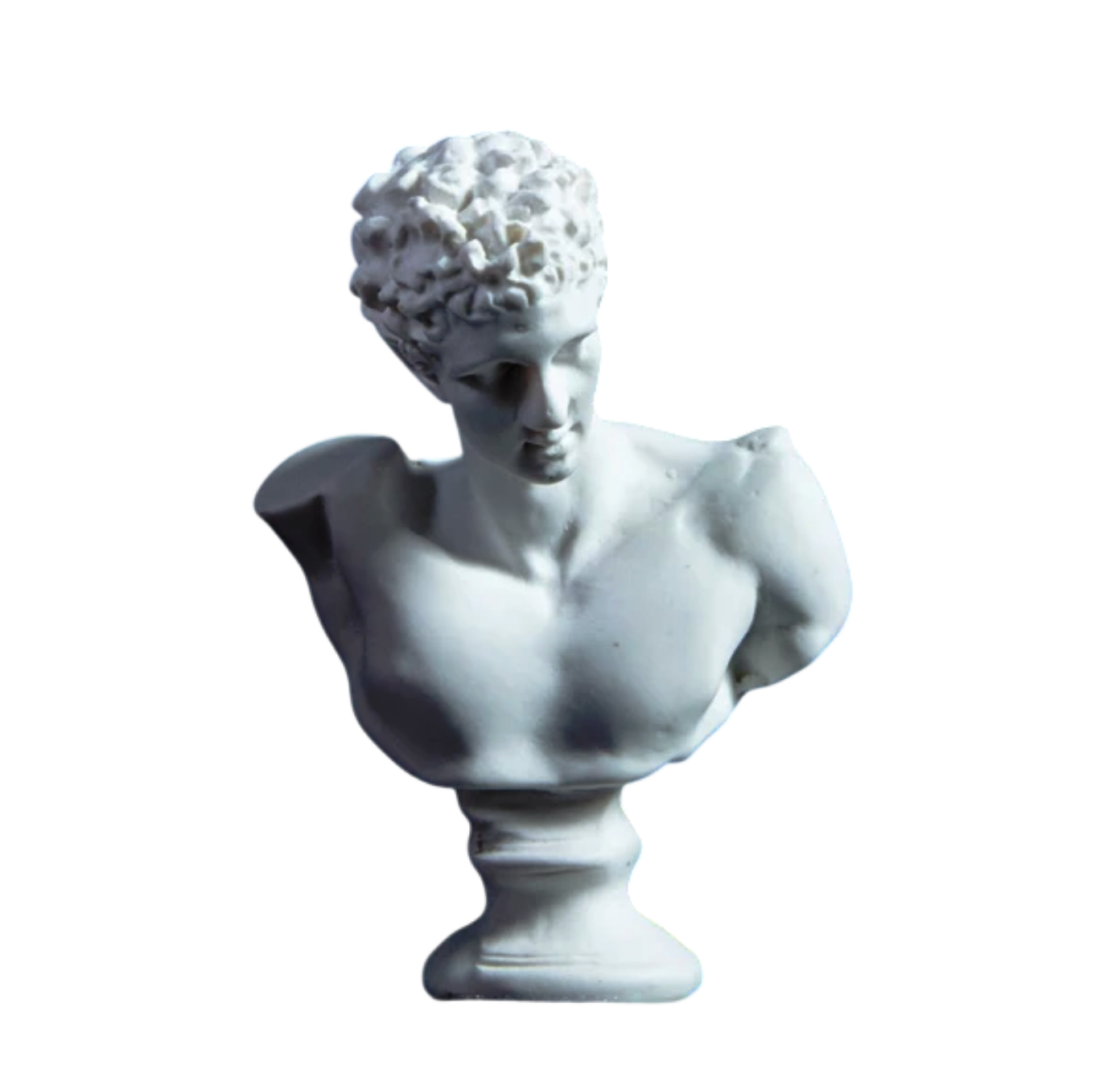 Бюст - Статуэтка "Гермес Бог Торговли и Богатства - Мифы Древней Греции"