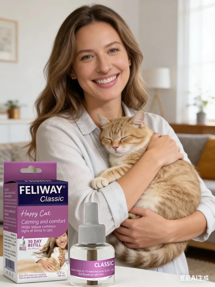 CEVA FELIWAY CLASSIC Феромон для кошек, модуляция поведения (Успокоительное), флакон 48 мл