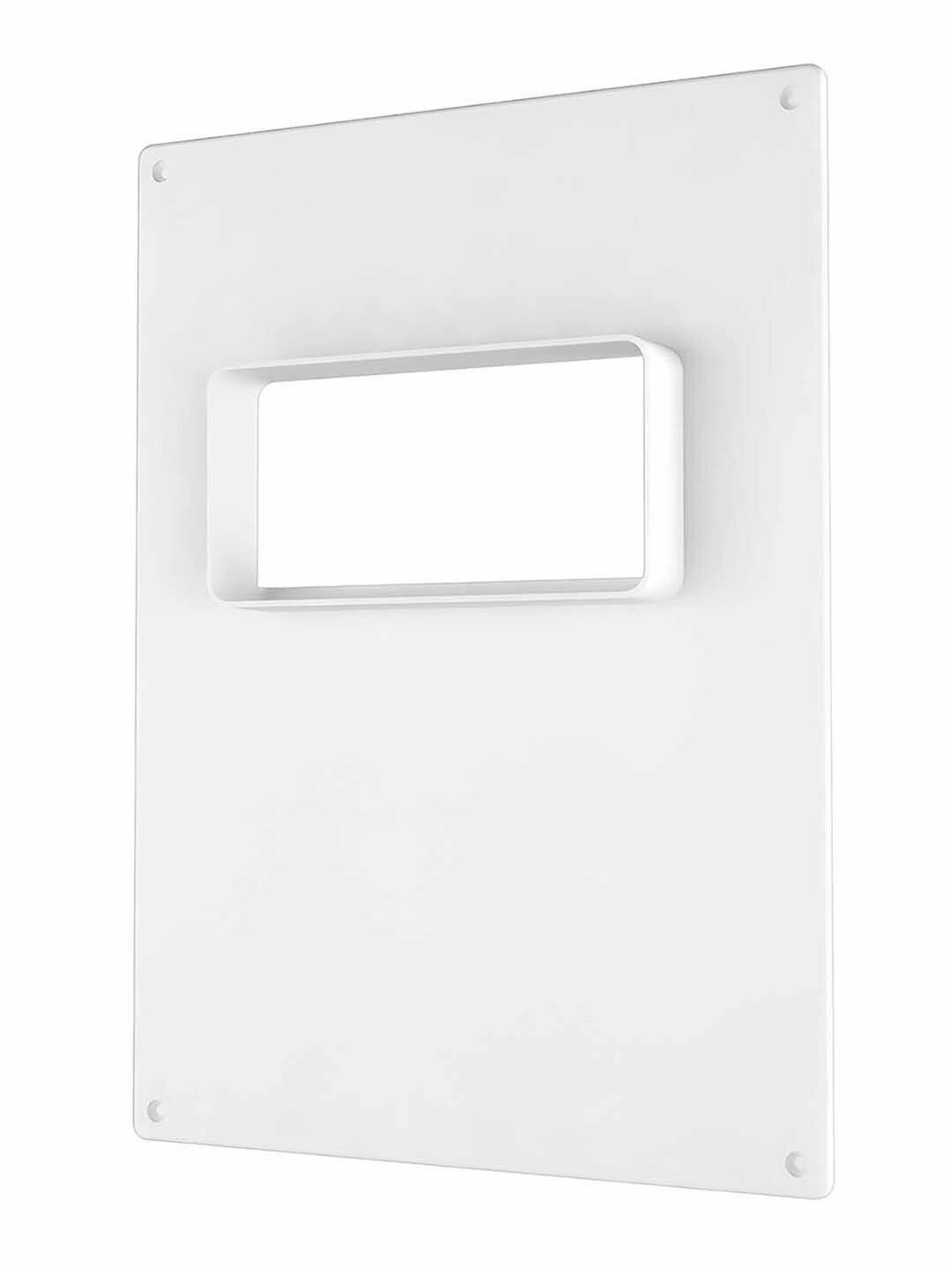 Площадка торцевая ERA 511ПТГ горизонтальная, фланец 110х55 мм, 180х250 мм, пластик