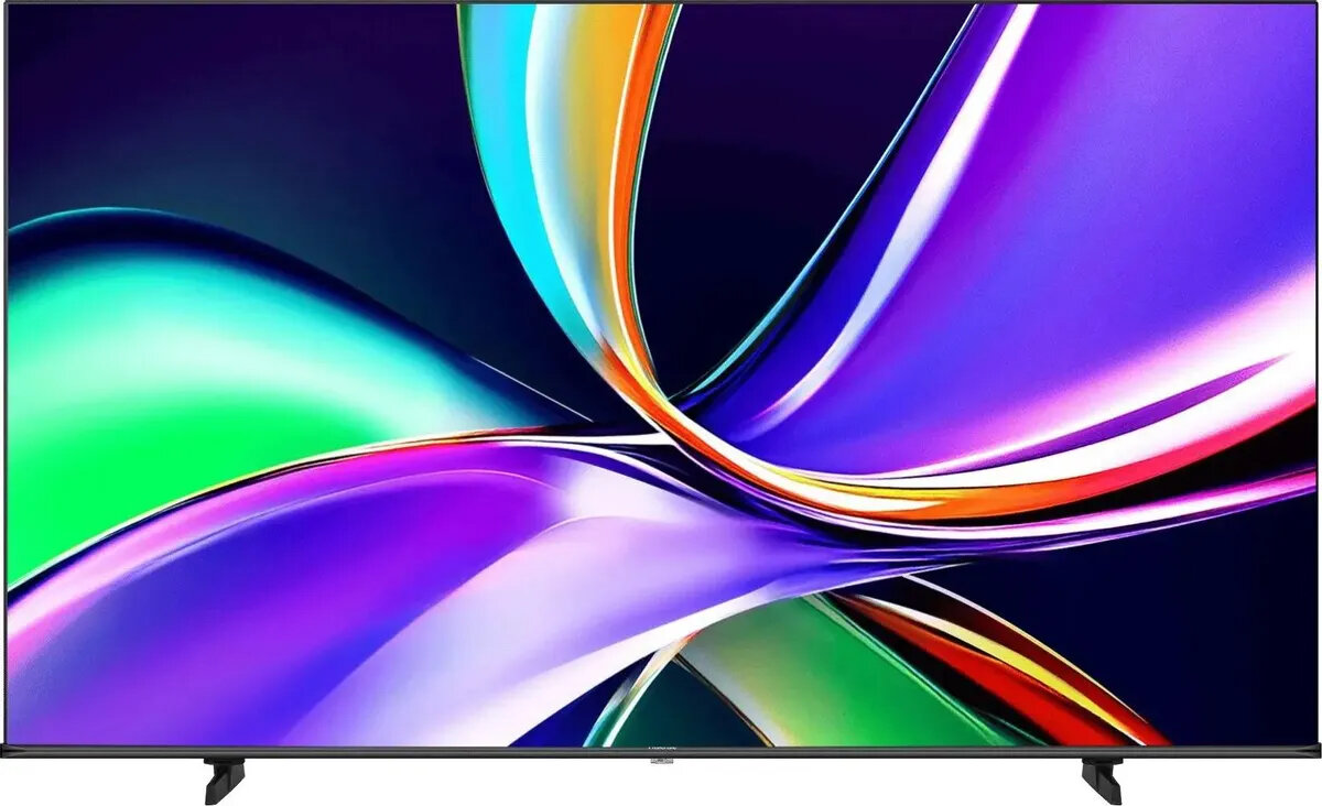 Телевизор Hisense 50E7Q черный, 4K UltraHD, 3840x2160, QLED, Smart TV, Wi-Fi, BT, VIDAA, Direct LED