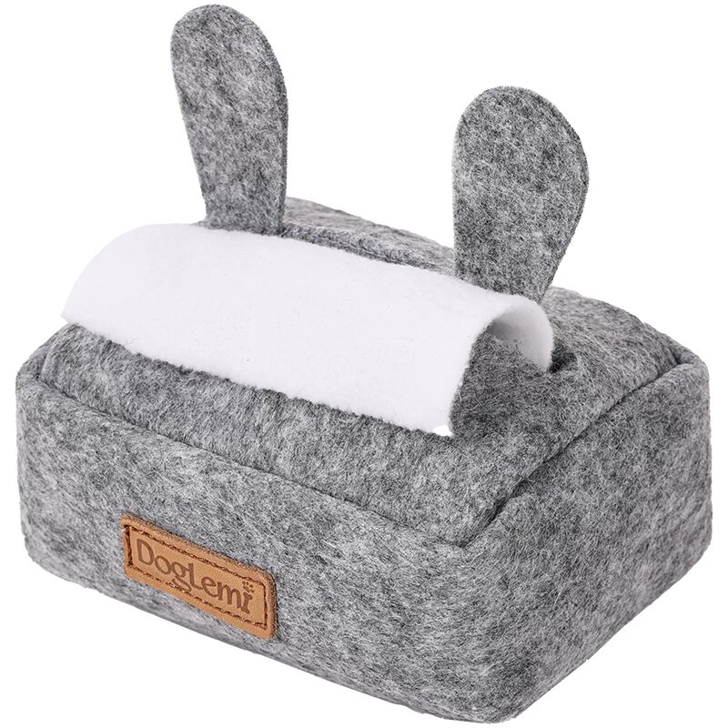 Серая кроличья игрушка для собак, 13.5x11x6.5 см интерактивная головоломка с ароматической тренировкой