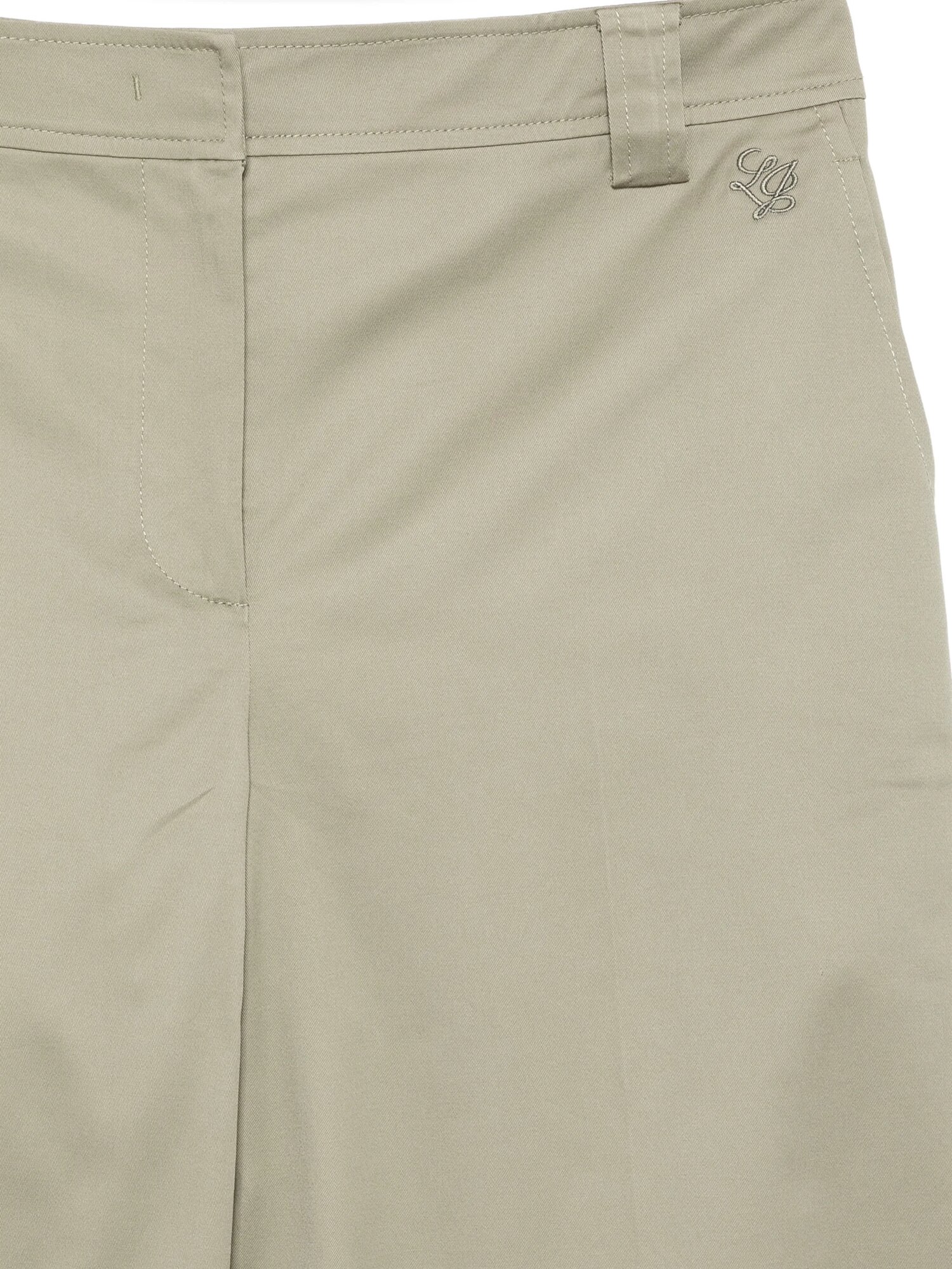 Брюки LIU JO Logo-embroidered trousers, размер 42, разноцветный — фото 1