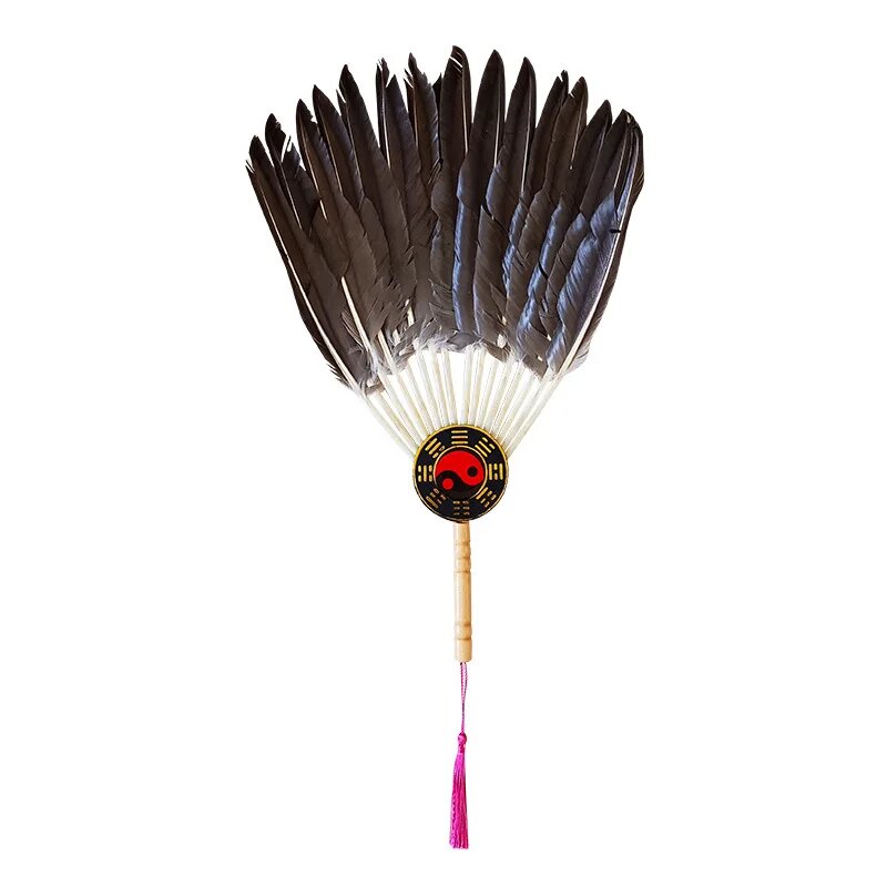 Косплей костюм Paripi Koumei Tsukimi Eiko COSNYC Один размер, Feather Fan