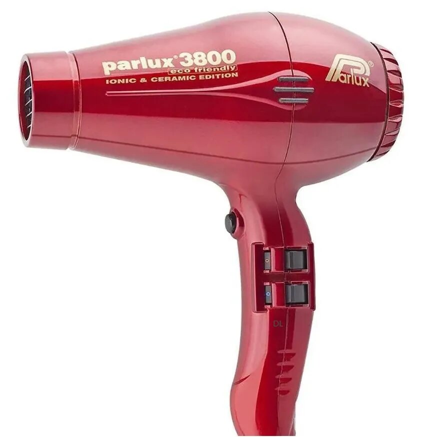 Parlux Фен для волос RS-3800 2100 Вт, кол-во насадок 2, красный