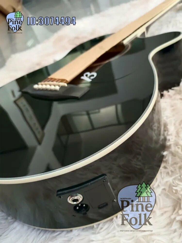 Акустическая гитара Электроакустическая электроакустическая гитара комплект 6-струнная, корпус Ель 40"