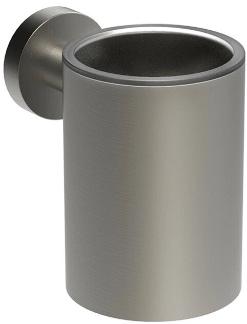 Стакан для зубных щеток Colombo Design Plus W4902. HPS1 Zirconium
