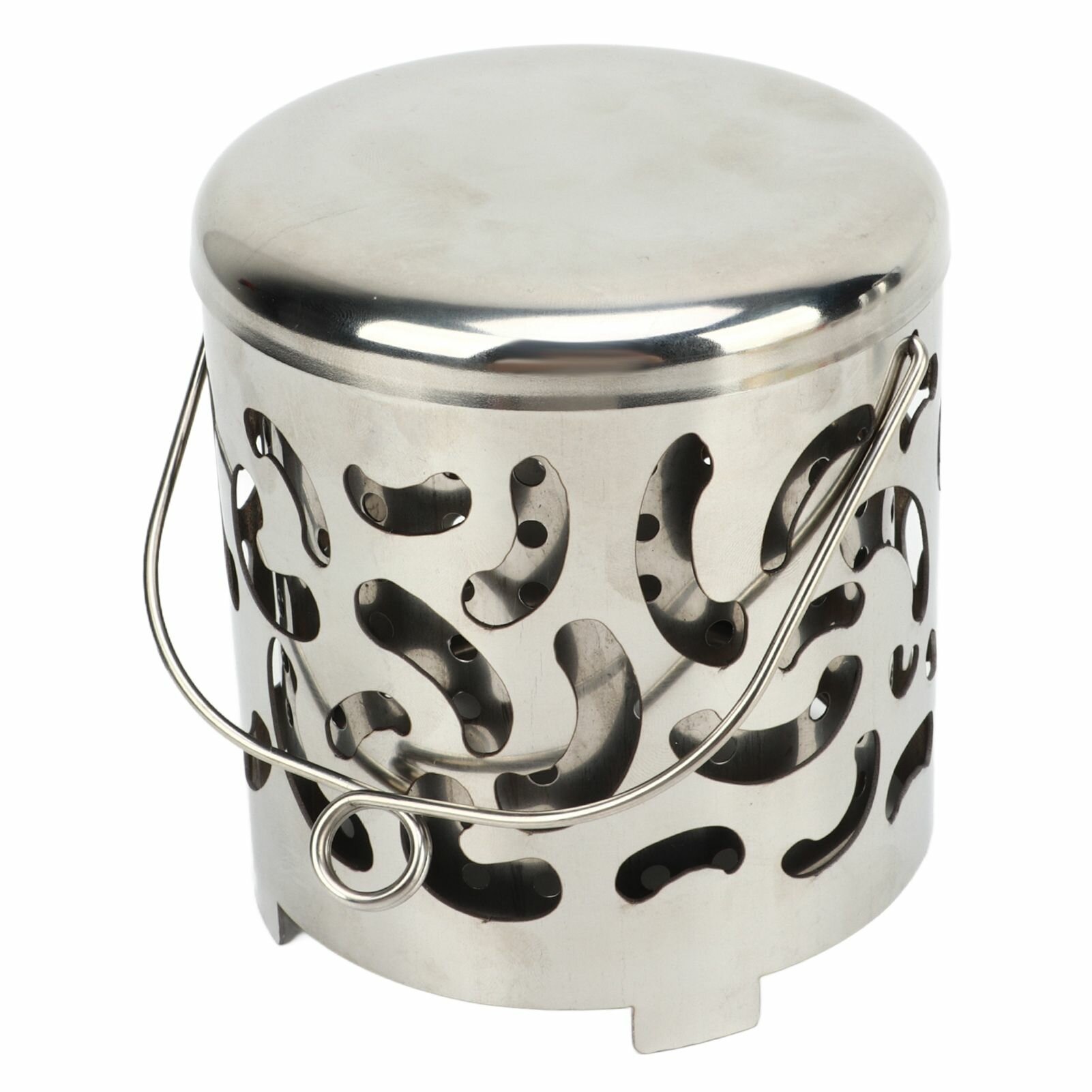 Плита-обогреватель для кемпинга, портативная мини-печь из нержавеющей стали с быстрым нагревом, нагревательная крышка для палатки на открытом воздухе