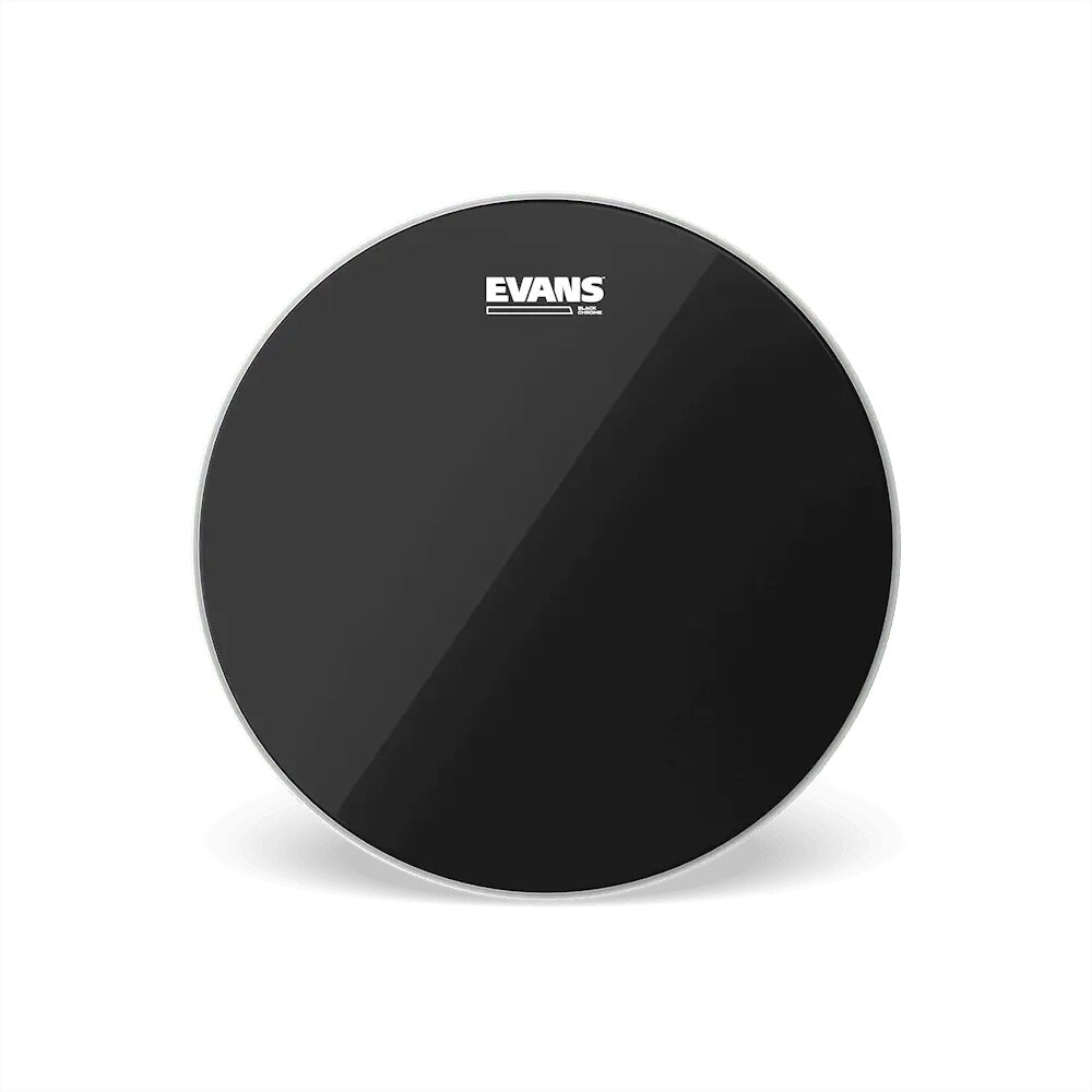 Пластик для барабана Evans 10" Black Chrome Tom Batter