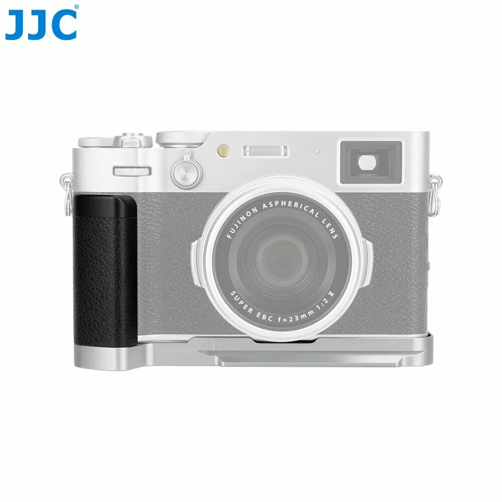 JJC Металлическая рукоятка для Fujifilm X100VI, серебристый, HG-X100VI SILVER