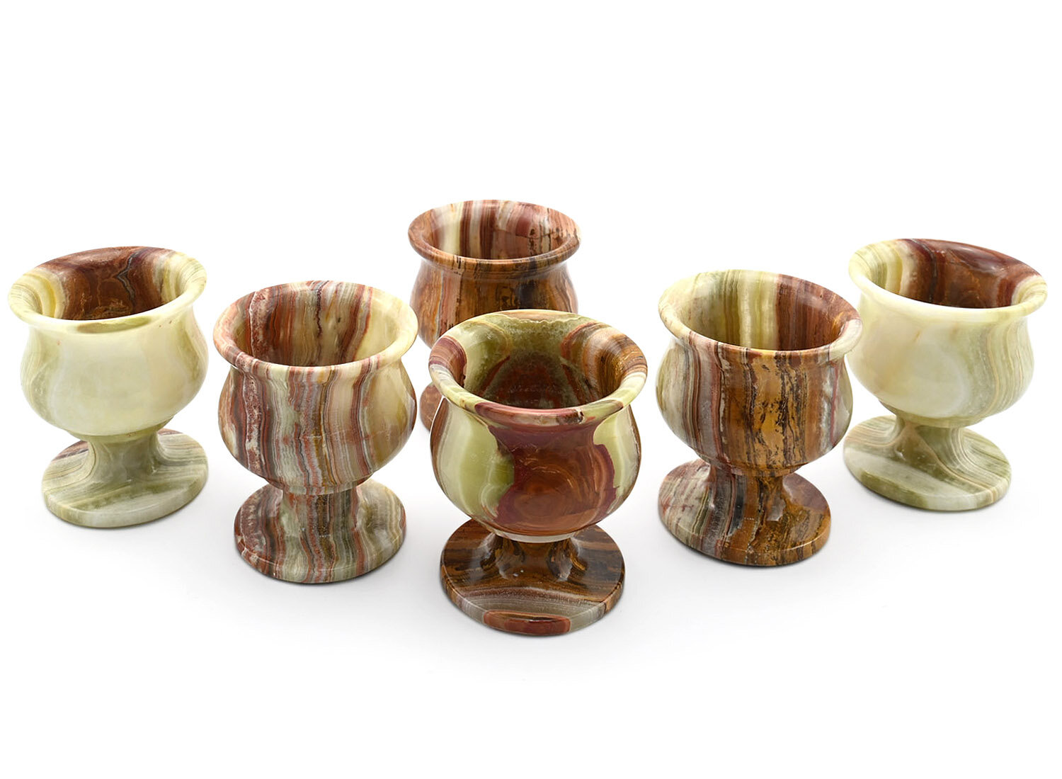 Подарочный набор бокалов 60 мл 6 шт "Коньячный" 65*65*70мм. .