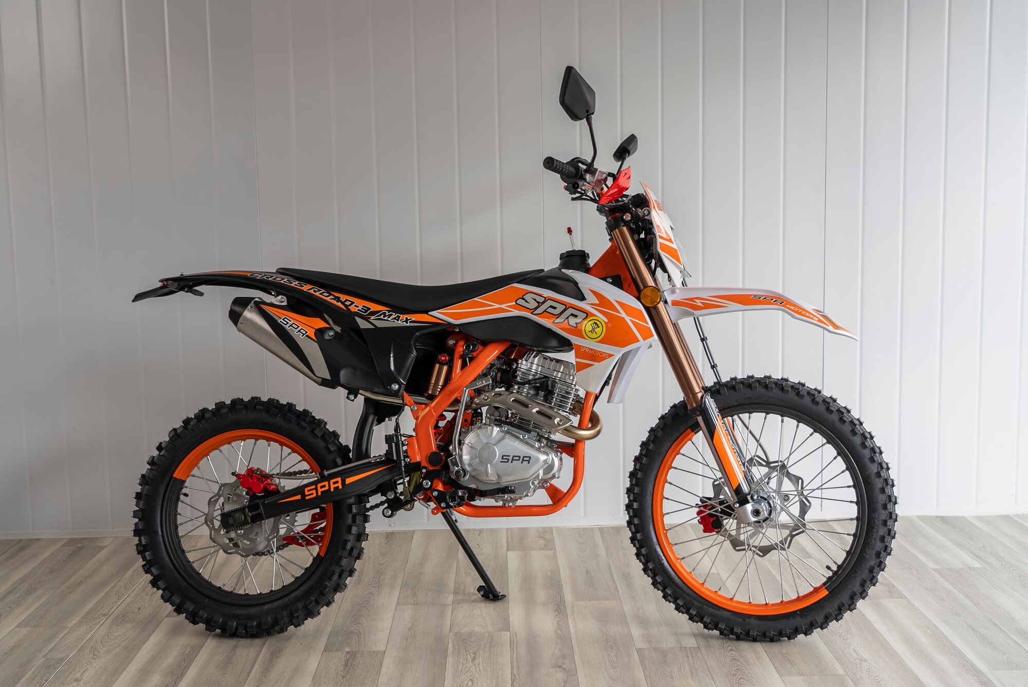 Мотоцикл SPRMOTORS CROSSROAD-3 MAX FH250-Y1_оранж (с ПТС в заводской упаковке)