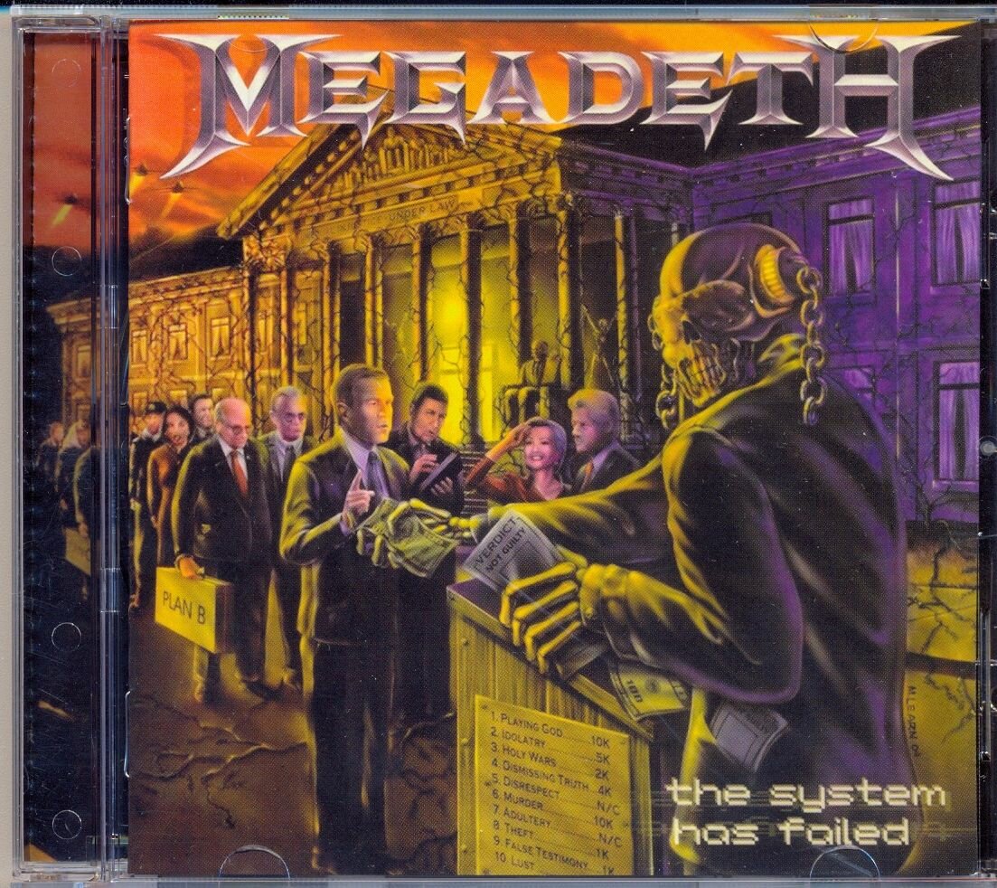 MEGADETH - The System Has Failed 2004 г. Компакт диск