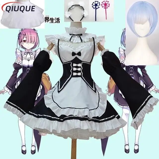 Костюмы Рам и Рем из аниме Re: Zero